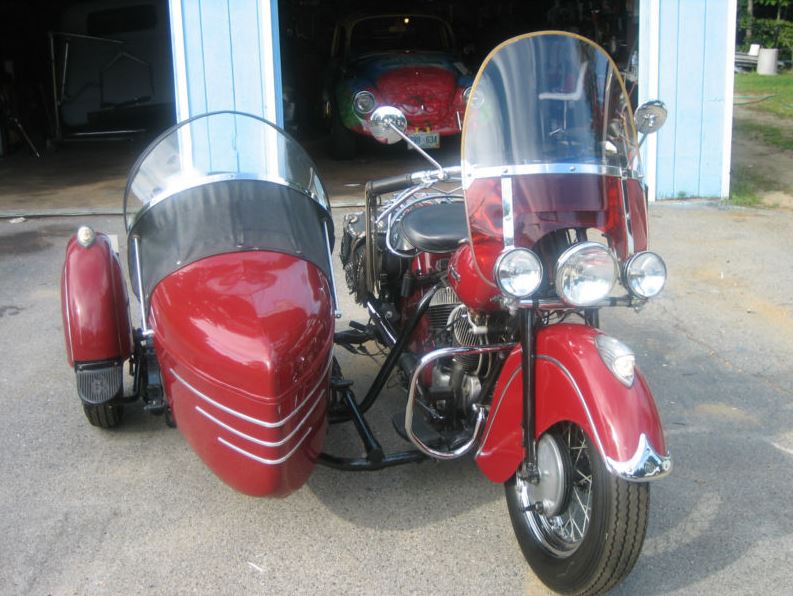 Indian Chief Sidecar – Front | Bike-urious