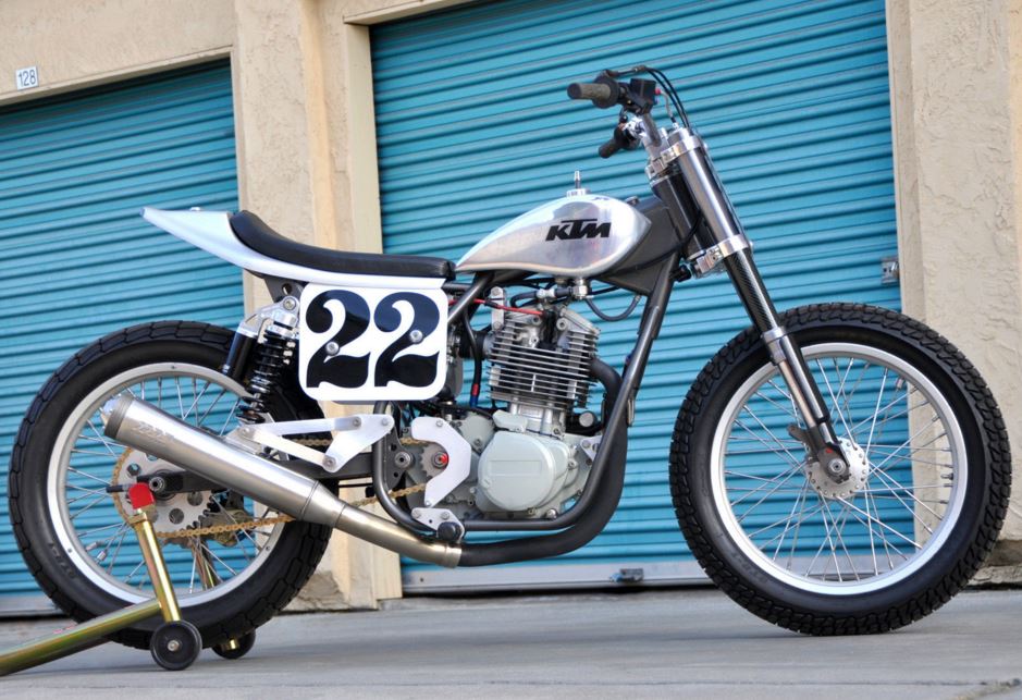 J&M Rotax 600 Flat Tracker – Right Side | Bike-urious