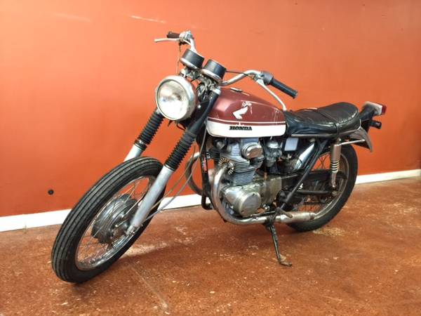Joe Dirt Bikes – Honda CB350 K2 – Front Left | Bike-urious