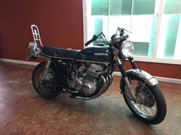 Joe Dirt Bikes – Honda CB750 K4 – Right Side Green | Bike-urious