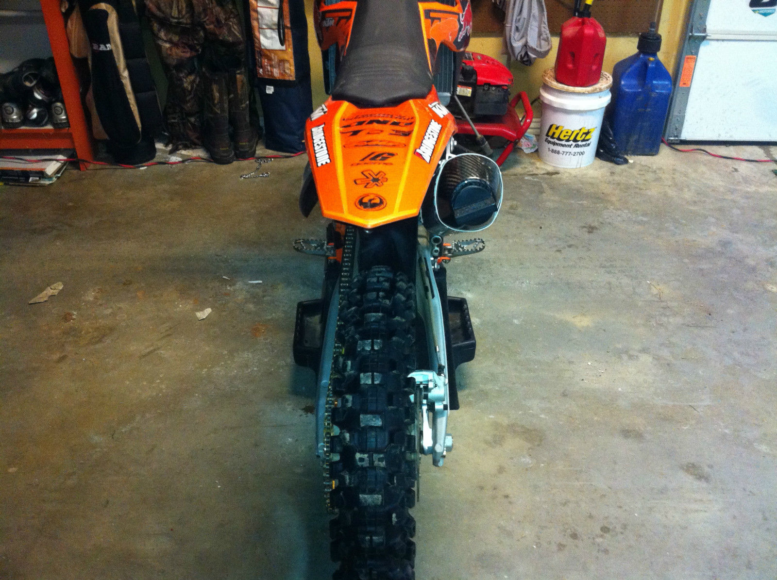 KTM 450 SXF Dungey – Rear | Bike-urious