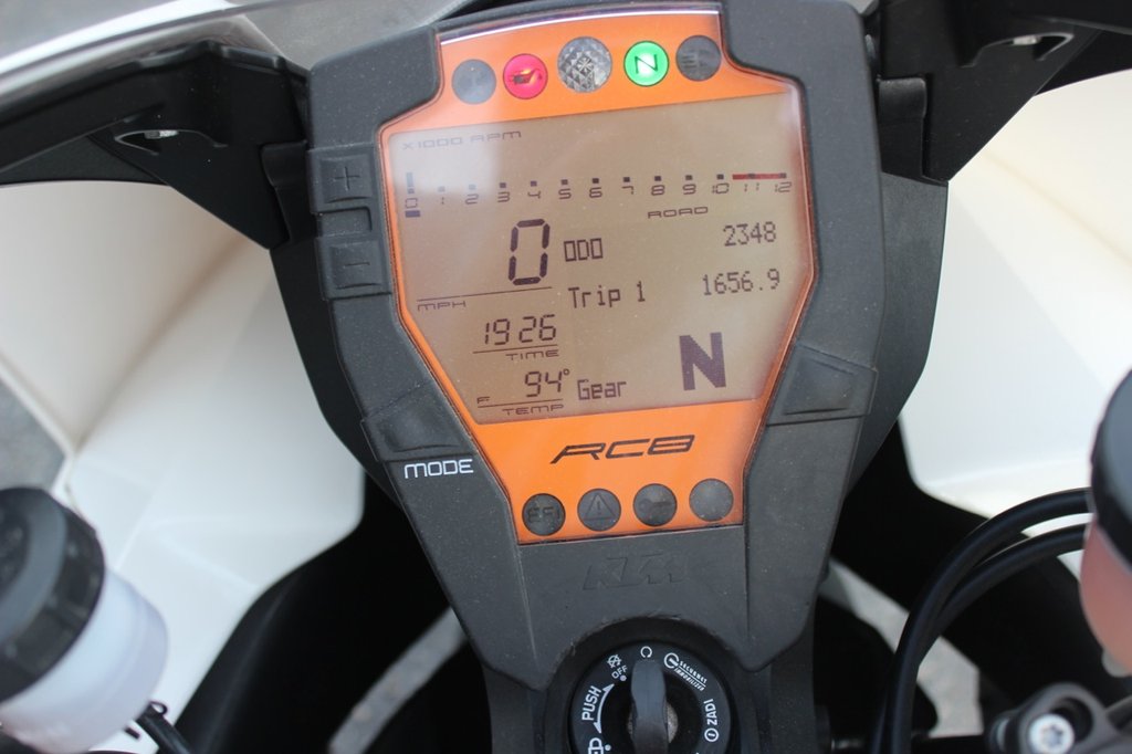 KTM RC8-R – Gauges | Bike-urious