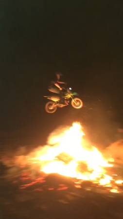 Kawasaki KLX110 – Fire Jump | Bike-urious