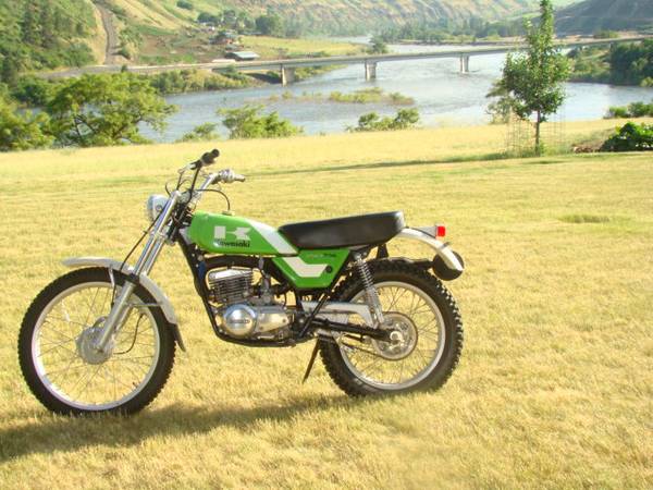 Kawasaki Trials 250 – Left Side | Bike-urious