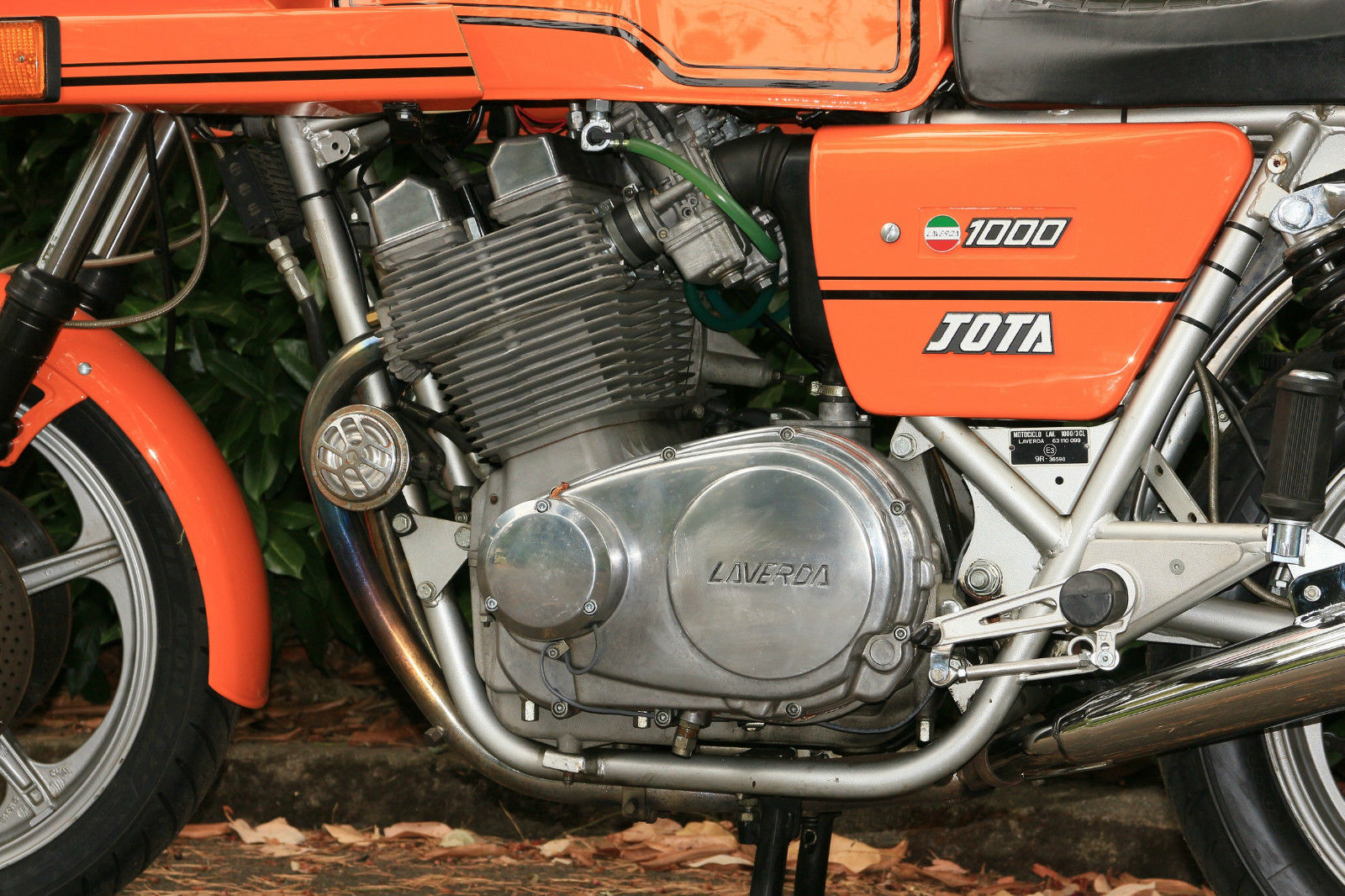 Laverda Jota 180 – Engine | Bike-urious