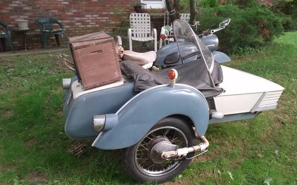 MZ 250 with Sidecar – Right Side | Bike-urious