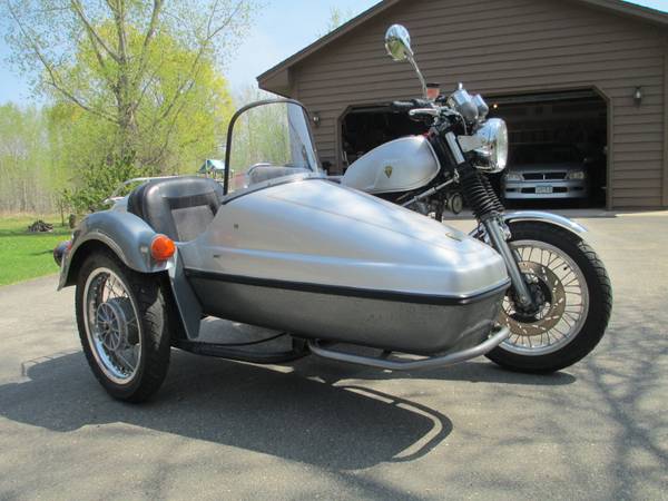 MZ Silver Star Classic with Sidecar – Front Right | Bike-urious