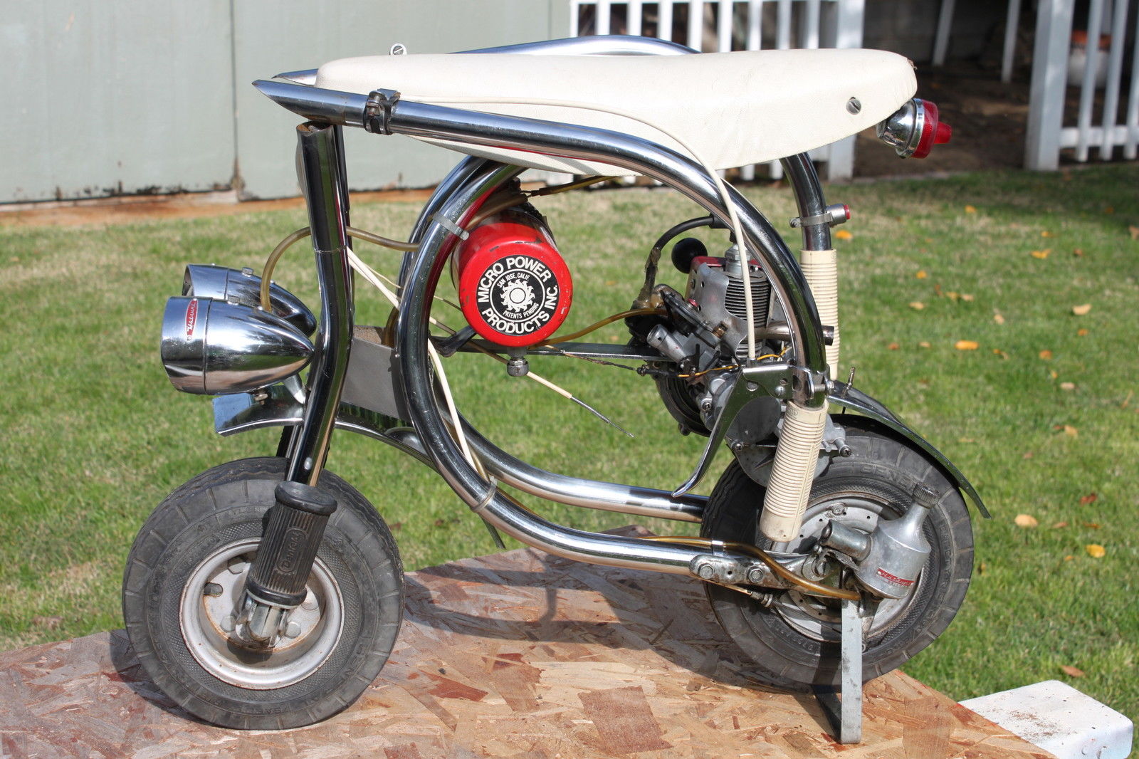 Micro Power Products Minibike – Folded | Bike-urious