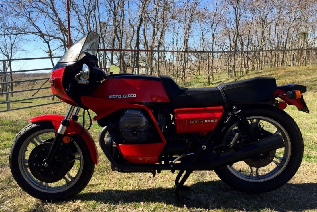 Moto Guzzi Le Mans CX100 – Left Side | Bike-urious