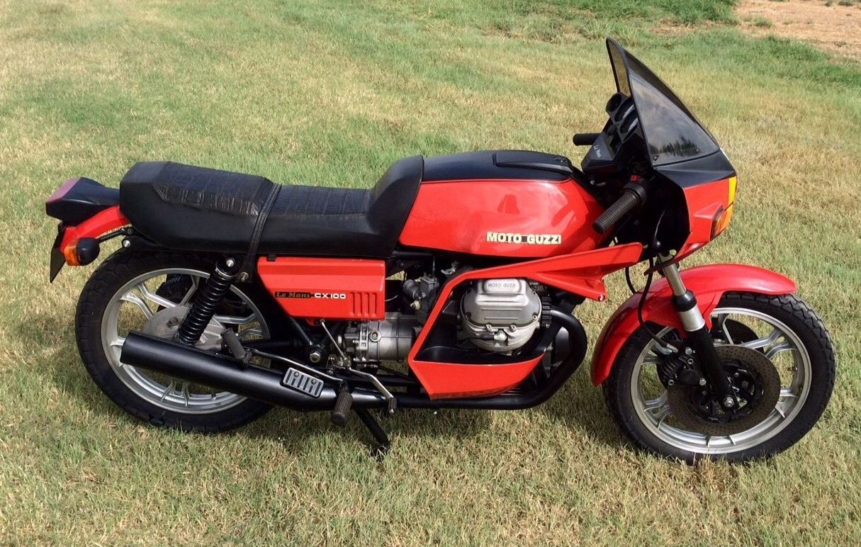 Moto Guzzi LeMans II CX100 – Right Side | Bike-urious