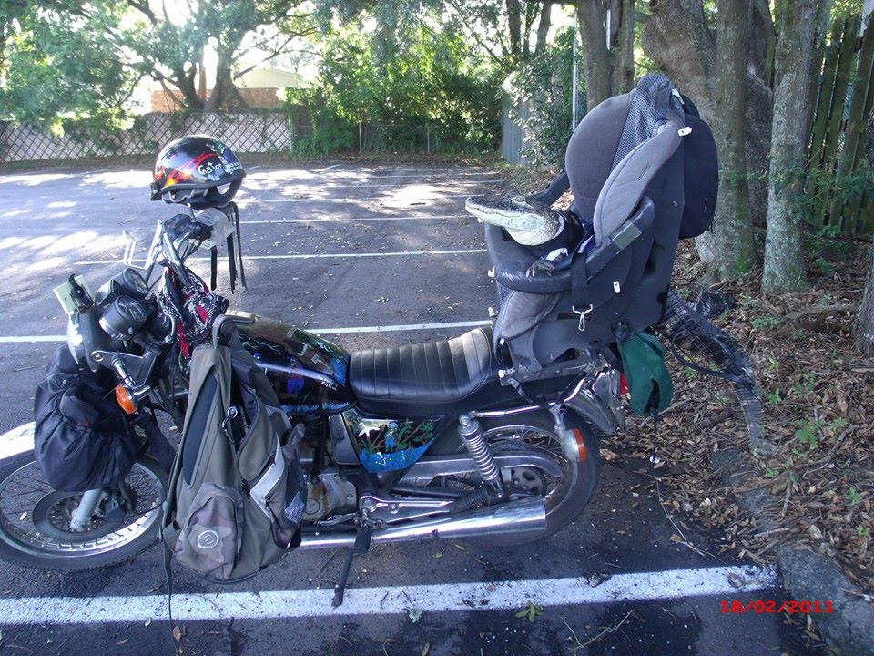 Motorcycle Riding Alligator – Featured | Bike-urious