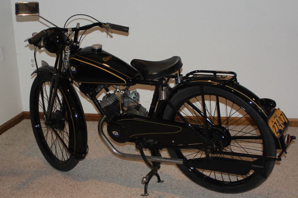 NSU Quick – Left Side | Bike-urious