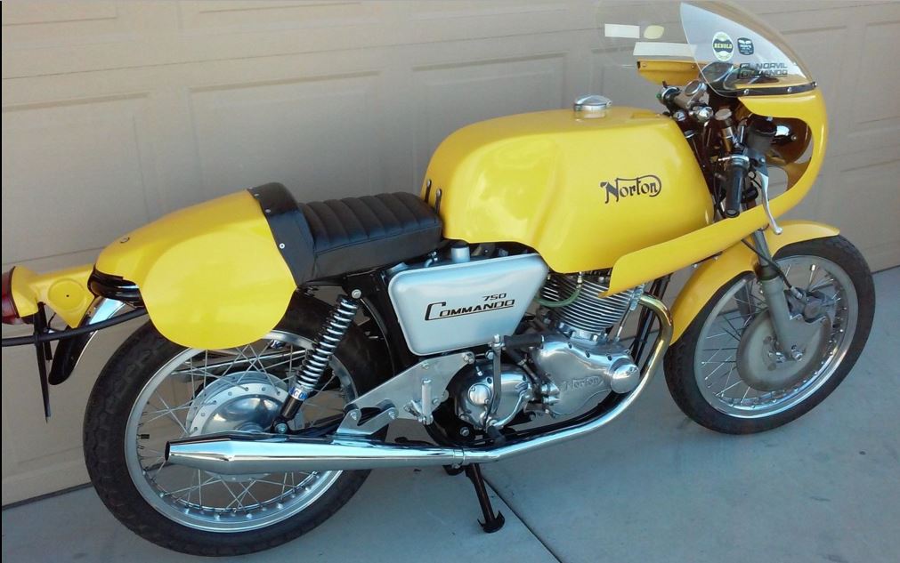 Norton Commando Production Racer – Rear Right | Bike-urious