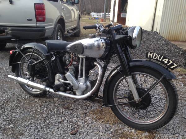 Norton ES2 – Front Right | Bike-urious