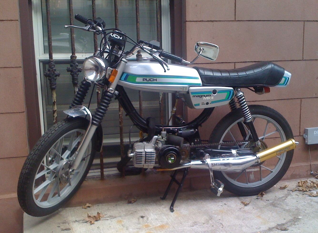Puch Magnum MKII Moped – Left Side | Bike-urious