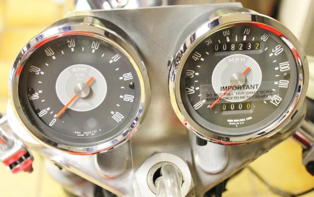 Rickman Metisse Triumph – Gauges | Bike-urious