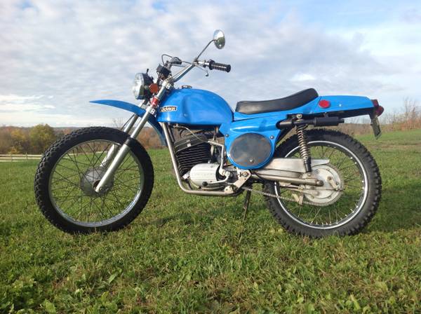 Rickman Zundapp 125 – Left Side | Bike-urious