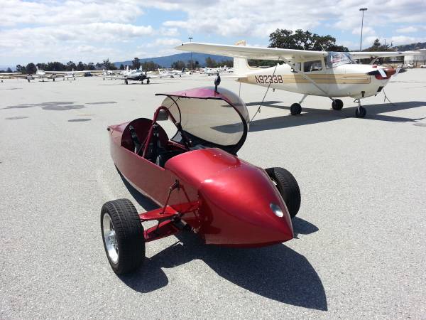 Rocket Car- Front Right | Bike-urious