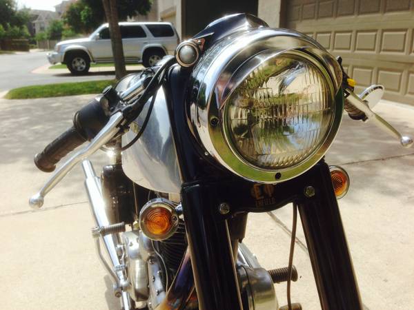 Royal Enfield Bullet Continental – Front | Bike-urious