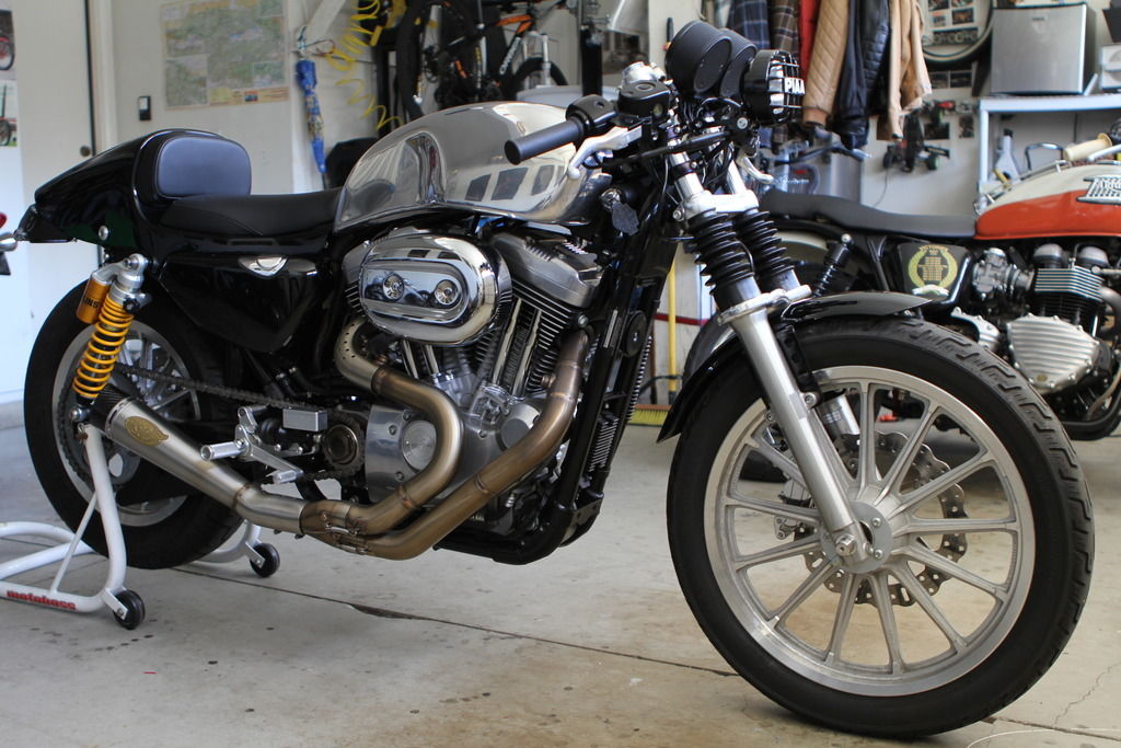 Storz Cafe Conversion – 2004 Harley-Davidson Sportster – Front Right ...