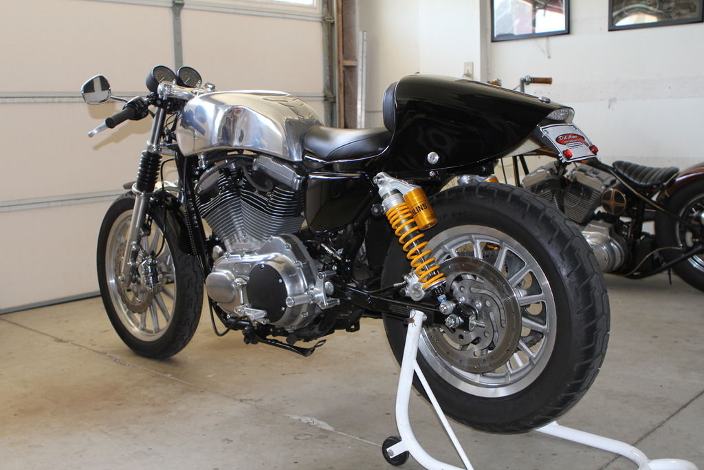 Storz Cafe Conversion – 2004 Harley-Davidson Sportster – Rear Left ...