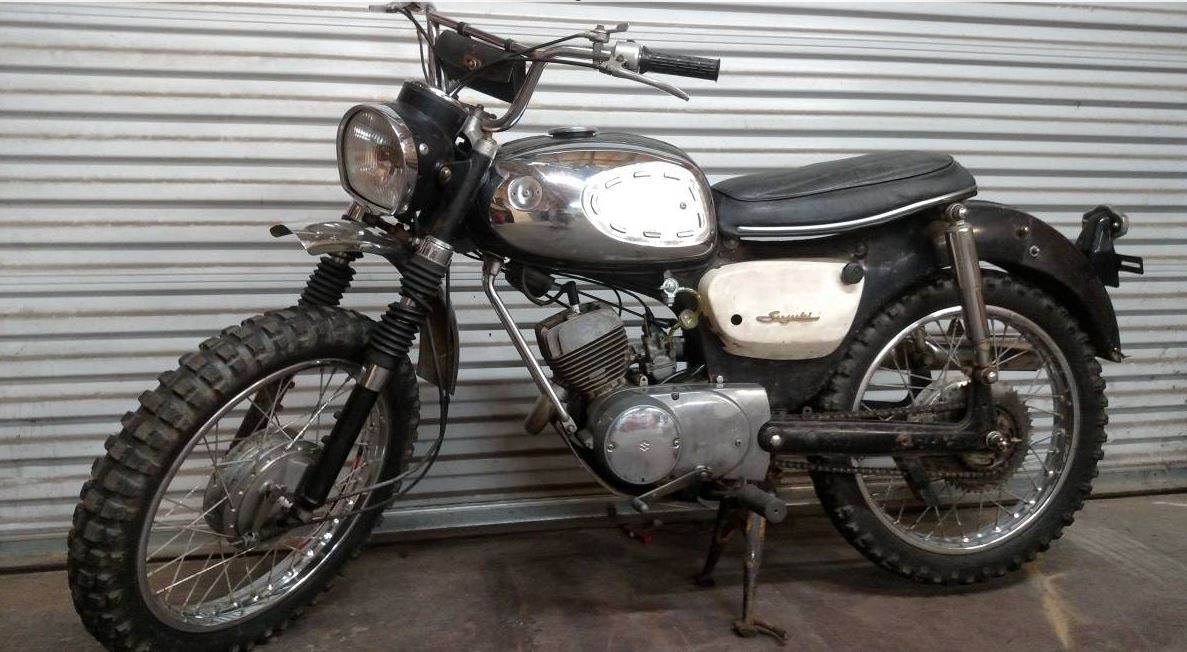 Suzuki Bearcat B105P – Left Side | Bike-urious