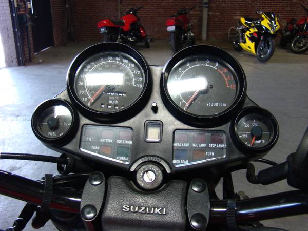 Suzuki GS1100E – Gauges | Bike-urious