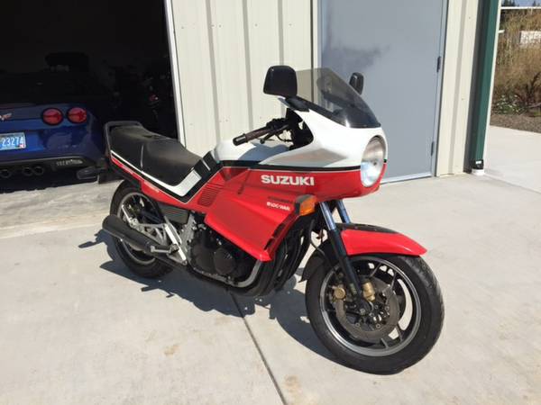 Suzuki GS1150ES – Front Right | Bike-urious