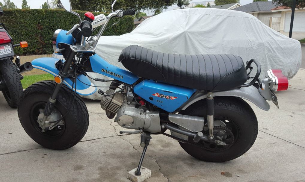 Suzuki RV90 Rover – Left Side | Bike-urious