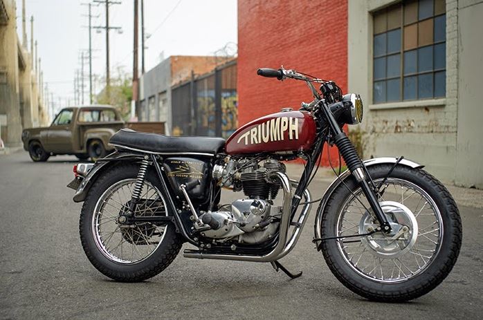 Triumph Bonneville T120R Custom – Right Side | Bike-urious