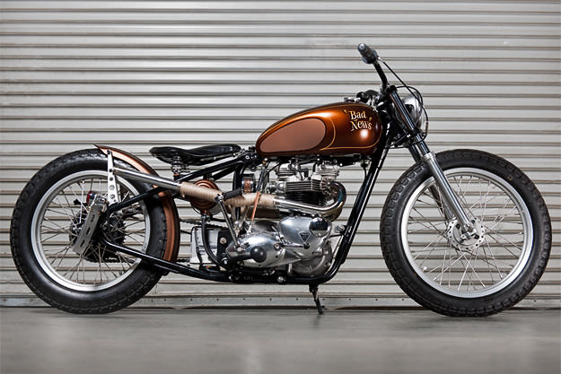 Triumph TR6R Custom – Right Side | Bike-urious