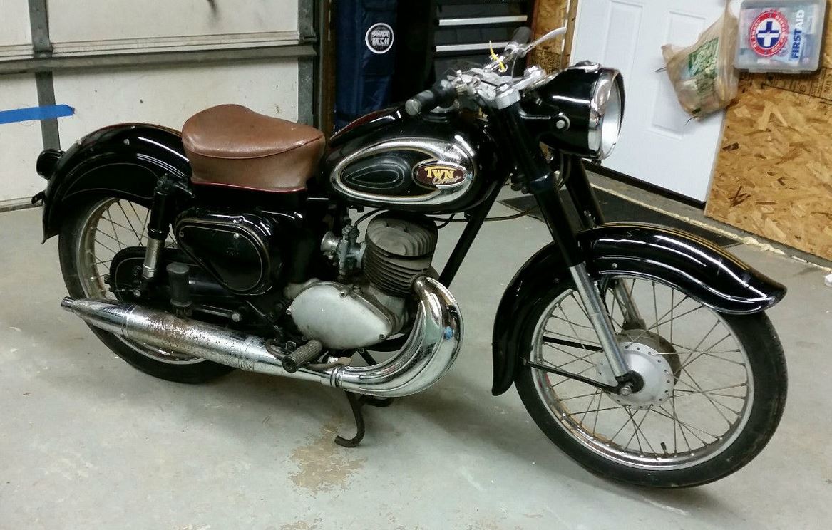 Triumph TWN Cornet – Front Right | Bike-urious