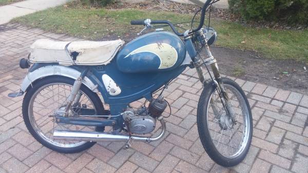 Union Holland Moped – Right Side | Bike-urious