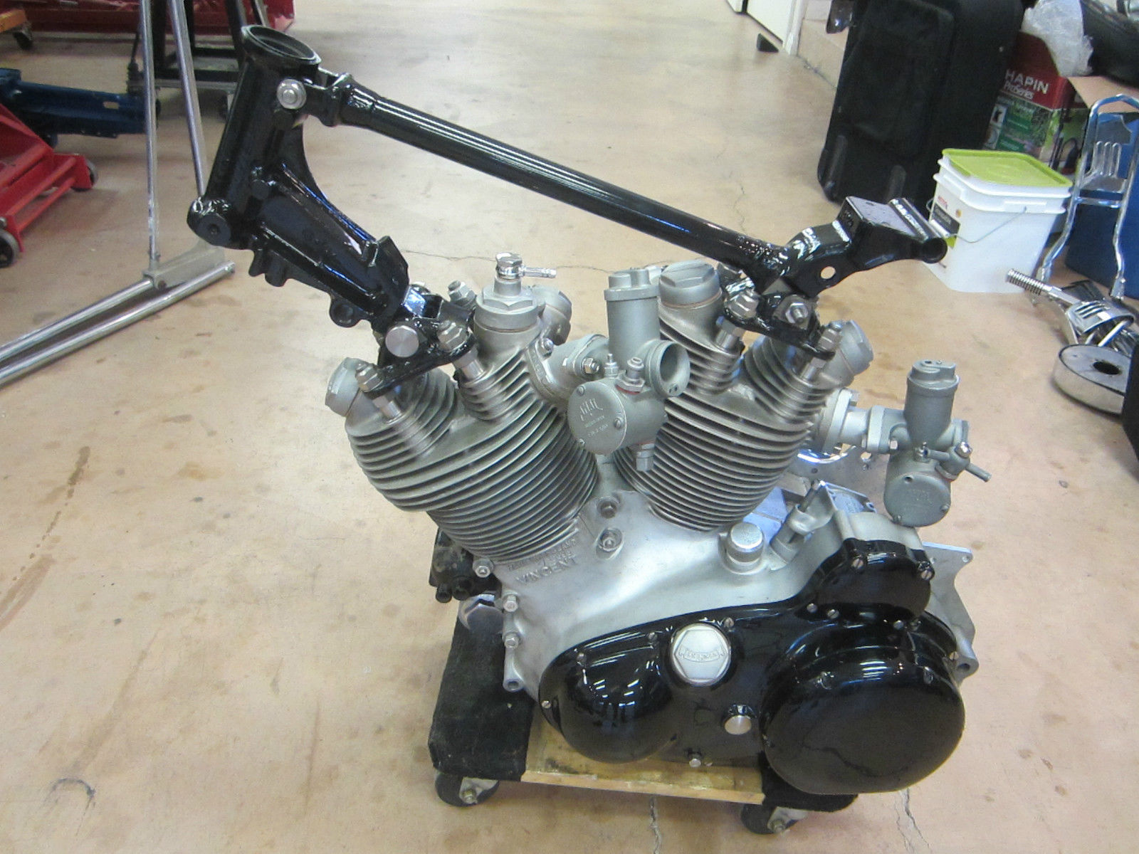 Vincent Black Prince Project – Engine | Bike-urious