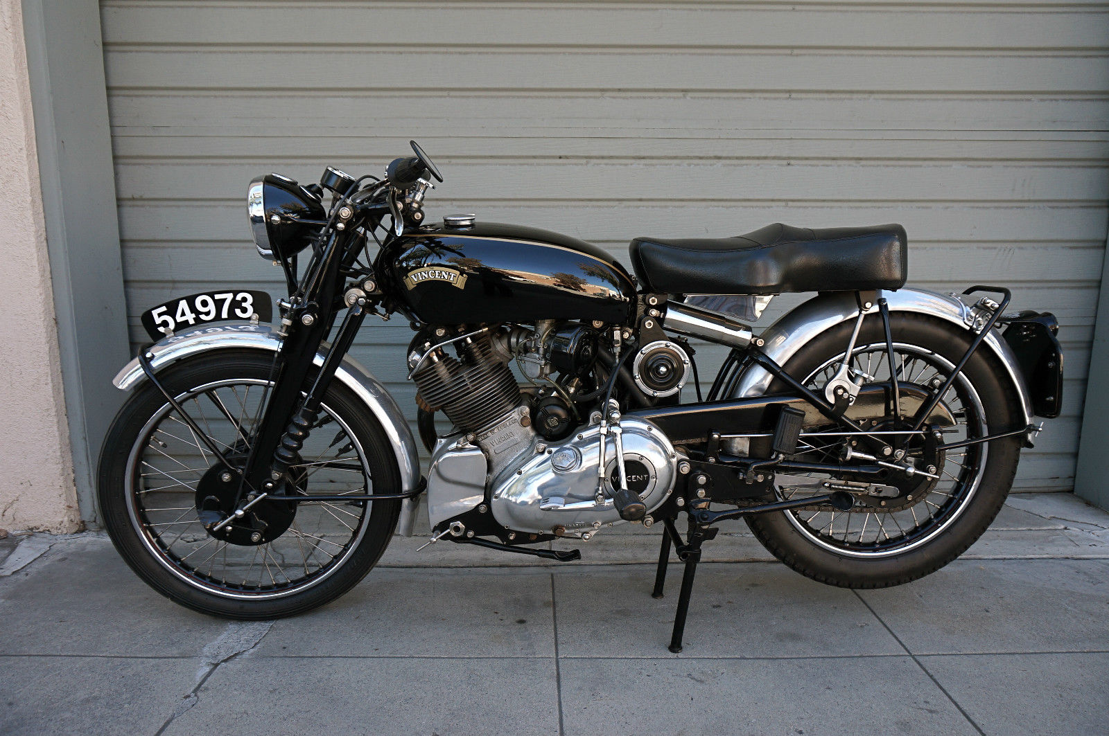 Vincent Comet – Left Side | Bike-urious