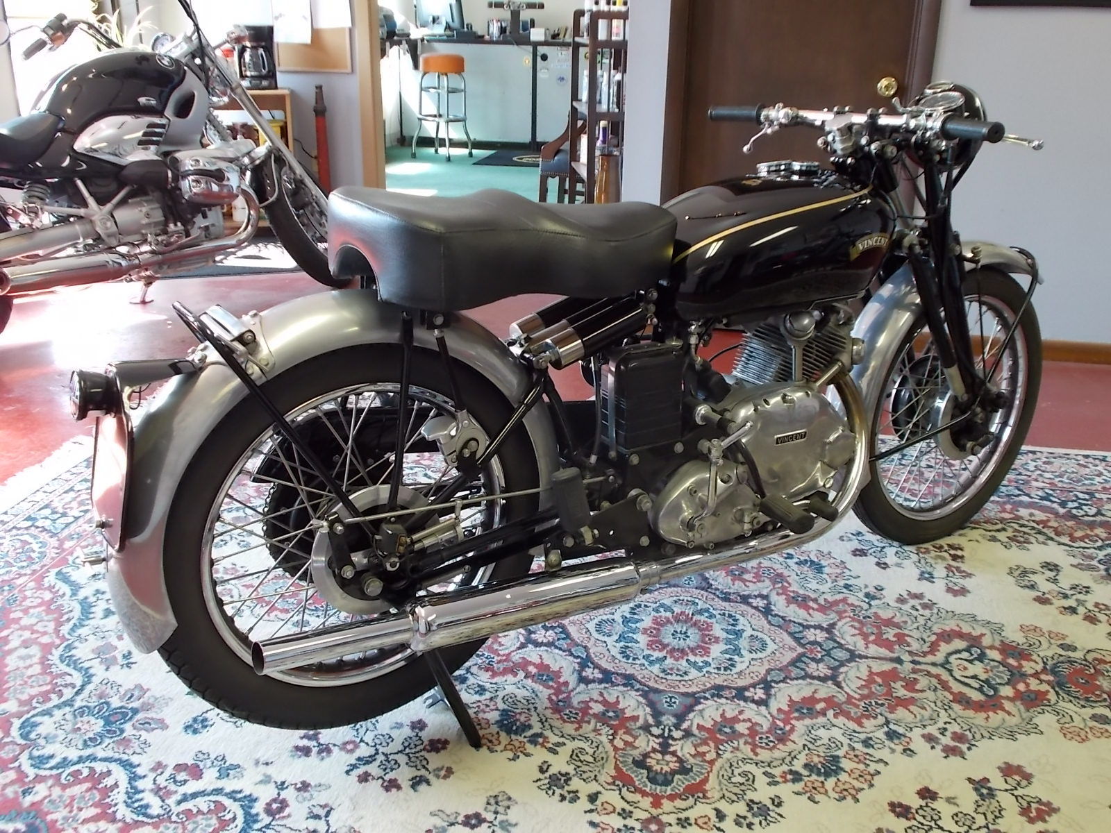 Vincent Comet Series C – Rear Right | Bike-urious