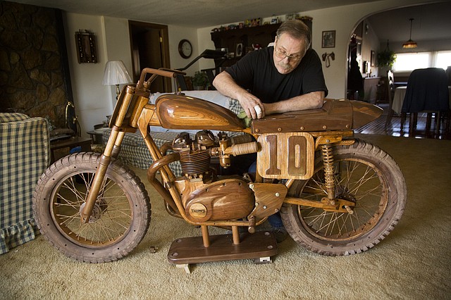 Wooden Motorcycle – Featured | Bike-urious