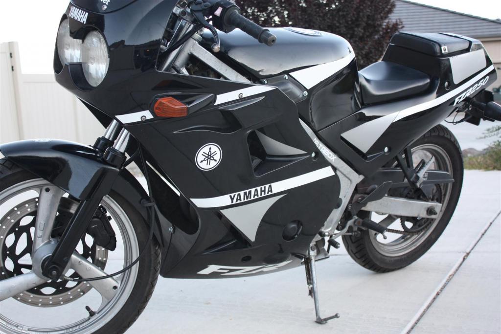 Yamaha FZR250 – Left Side | Bike-urious