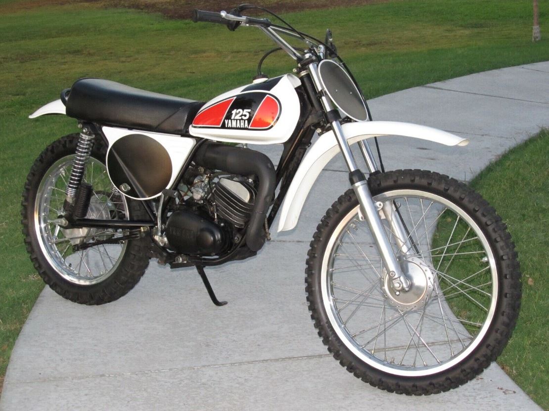 1975 Yamaha Mx125b Bike Urious