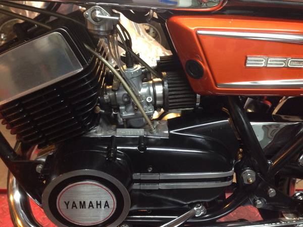 Yamaha R5 350 – Engine | Bike-urious