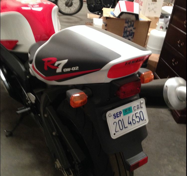 Yamaha R7 – Tail | Bike-urious