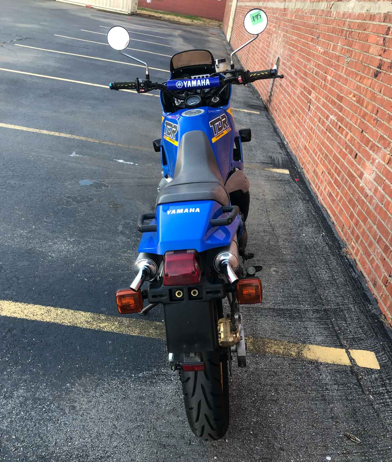 Yamaha TDR250 – Rear | Bike-urious