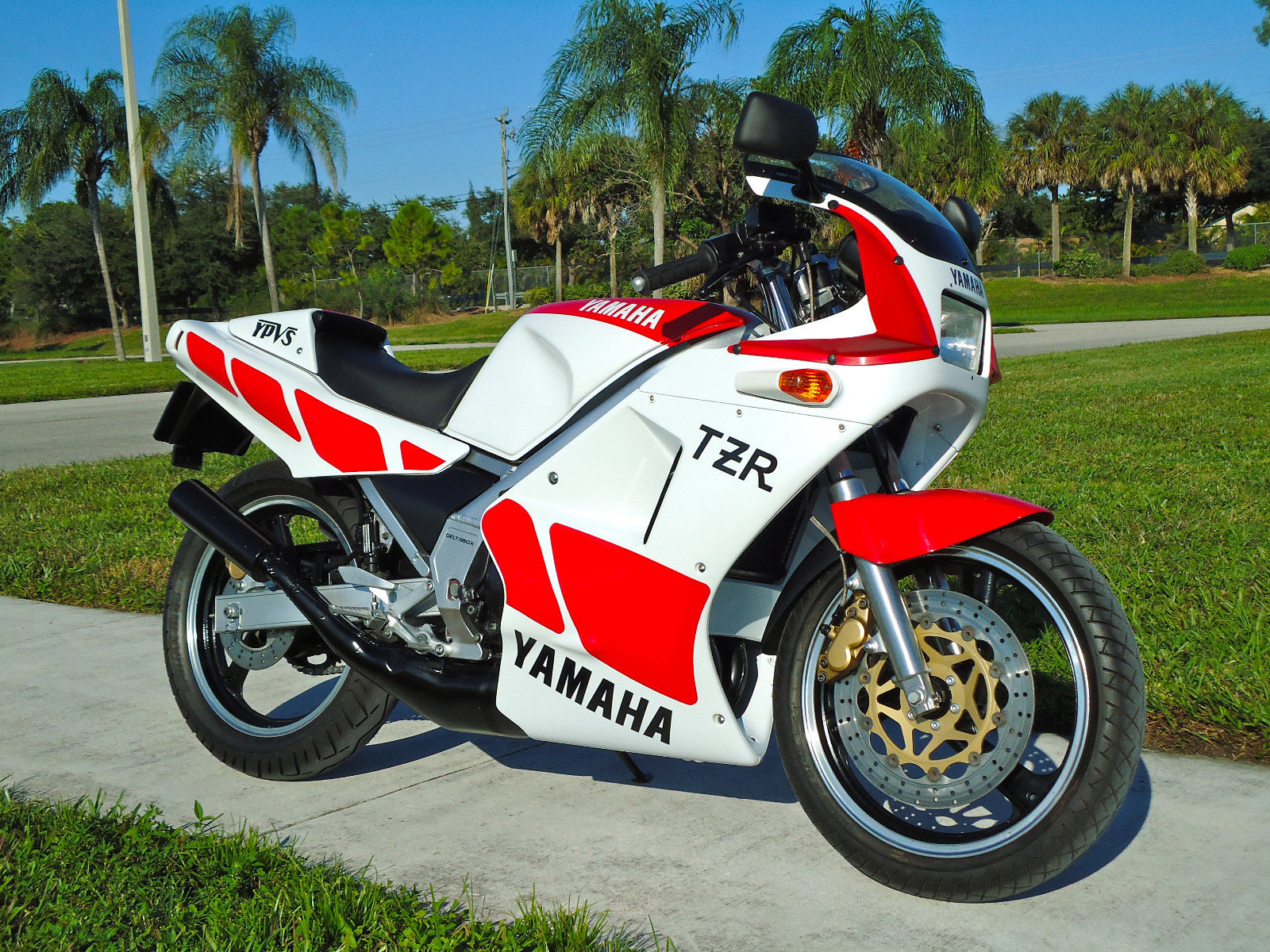 Yamaha TZR250 – Front Right | Bike-urious
