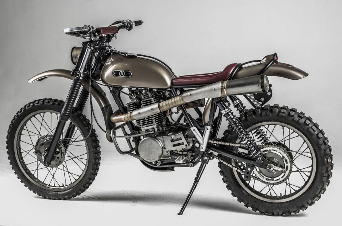 hgarage Yamaha XT500 Custom – Left Side | Bike-urious